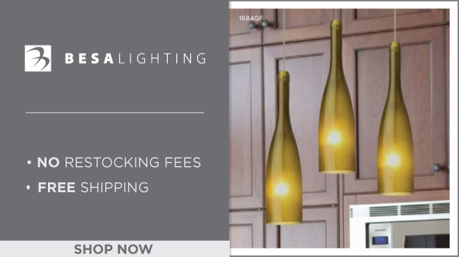 Besa Lighting - handcrafted glass lighting | CanadaLightingExperts